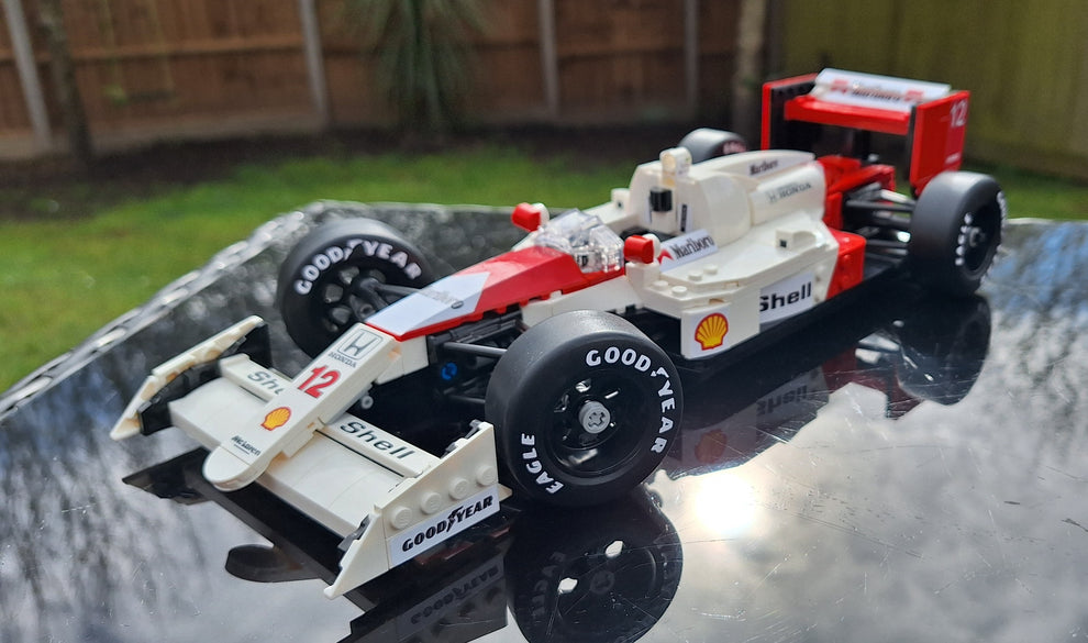 Custom Sticker Set For LEGO McLaren MP4/4 10330 Senna and Prost ...